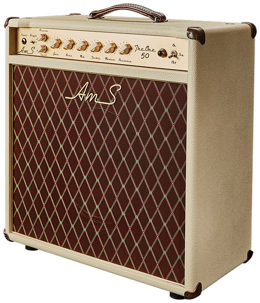 Ams amplifiers The One 50 Spring Reverb 112 Combo - Deltenre Electric ...