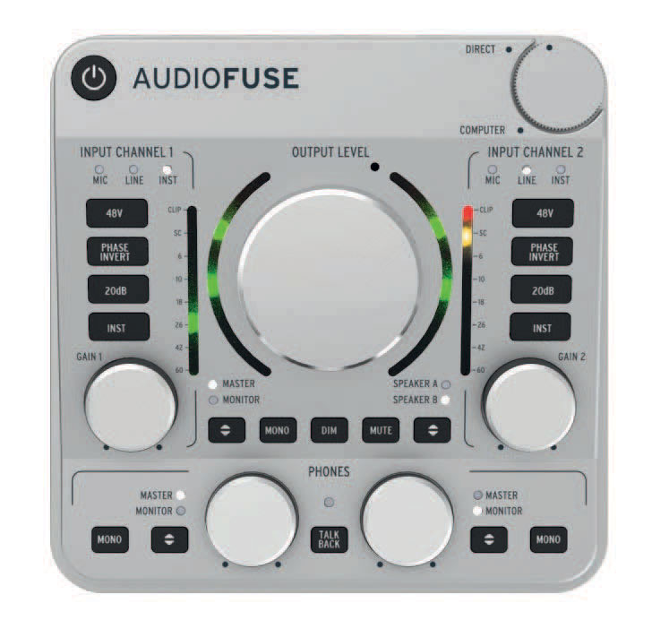 Arturia AUDIOFUSE Space Grey Usb audio interface