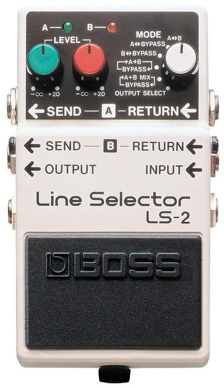 Boss LS-2 Line Selector Eq & enhancer effect pedal