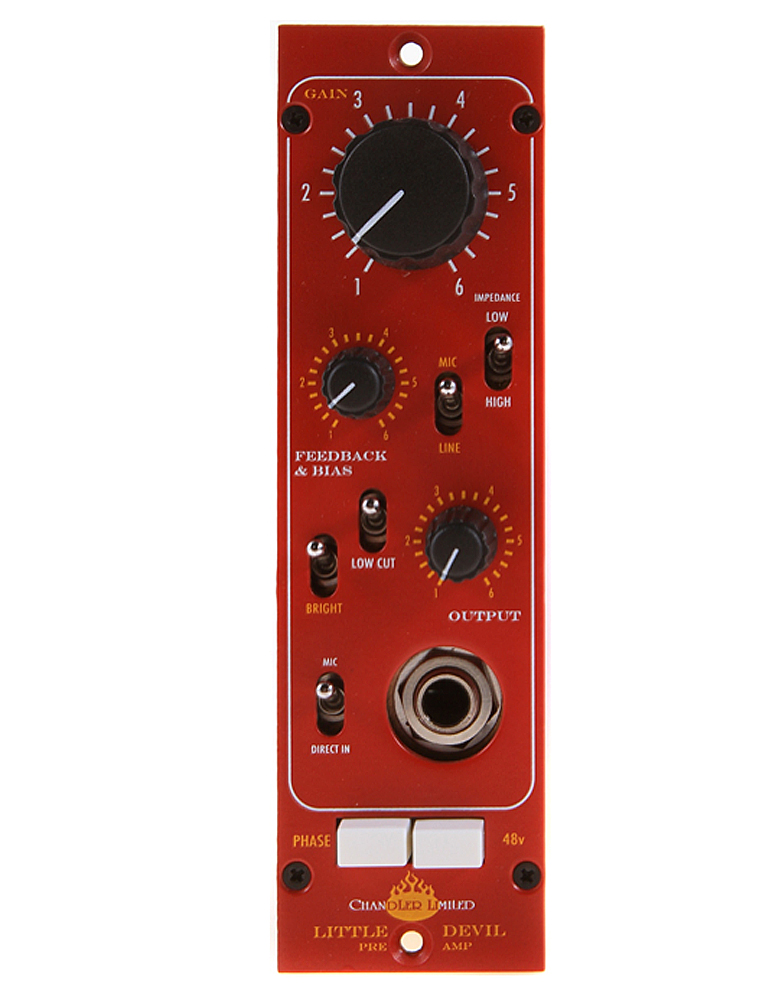 Chandler limited Little Devil Preamp 500 series components