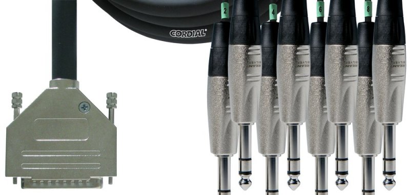 Cordial CFD3DVT Multipair cable