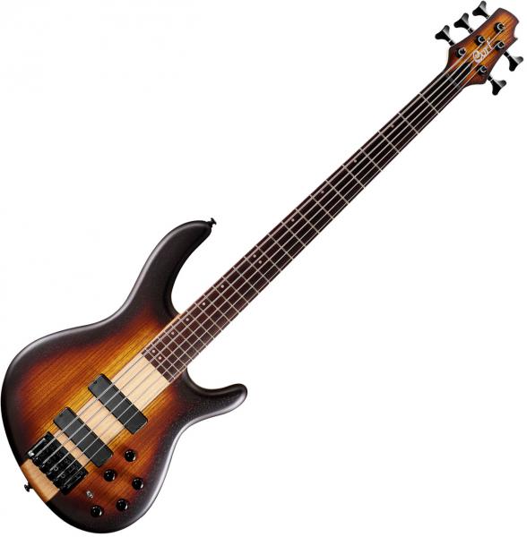 Cort B5 Plus AS RM - open pore trans black Solid body electric bass black