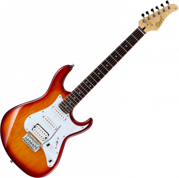 Cort G250 TAB - tobacco sunburst Solid body electric guitar sunburst