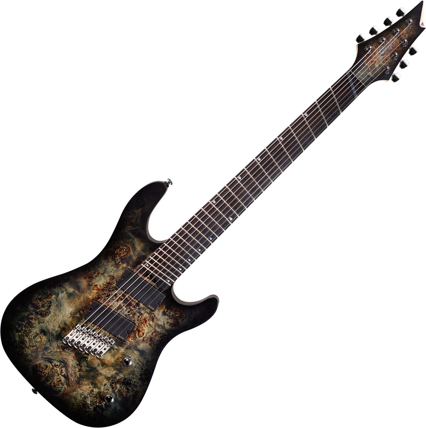 Cort KX500FF - star dust black Multi-scale guitar sunburst