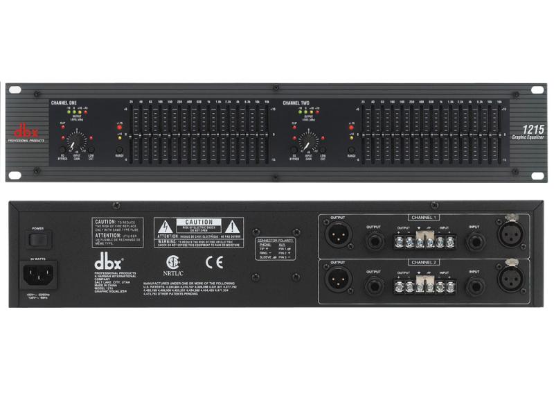 Dbx 1215 Equalizer / channel strip