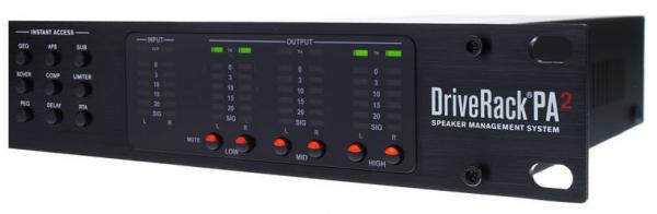 Dbx DriveRack PA2 Effects processor