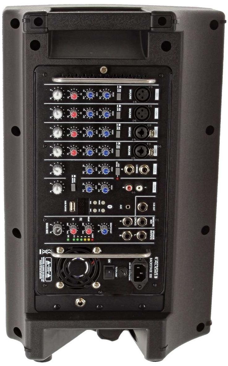Definitive audio BACKSTAGE 500 Portable pa system