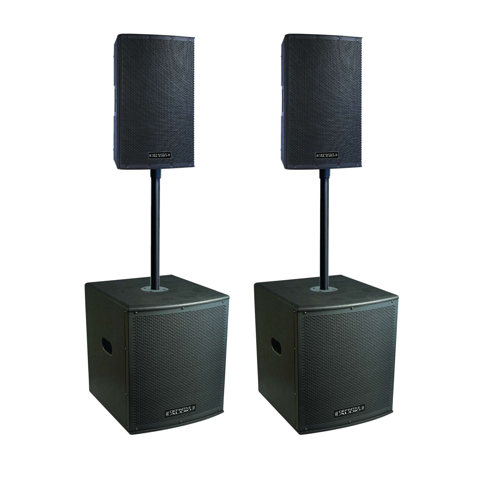 Definitive audio Koala Neo 2400 Quad Complete pa system