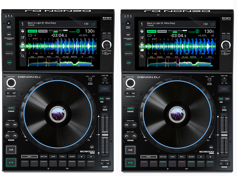 Denon dj 2 x SC 6000 Full dj set