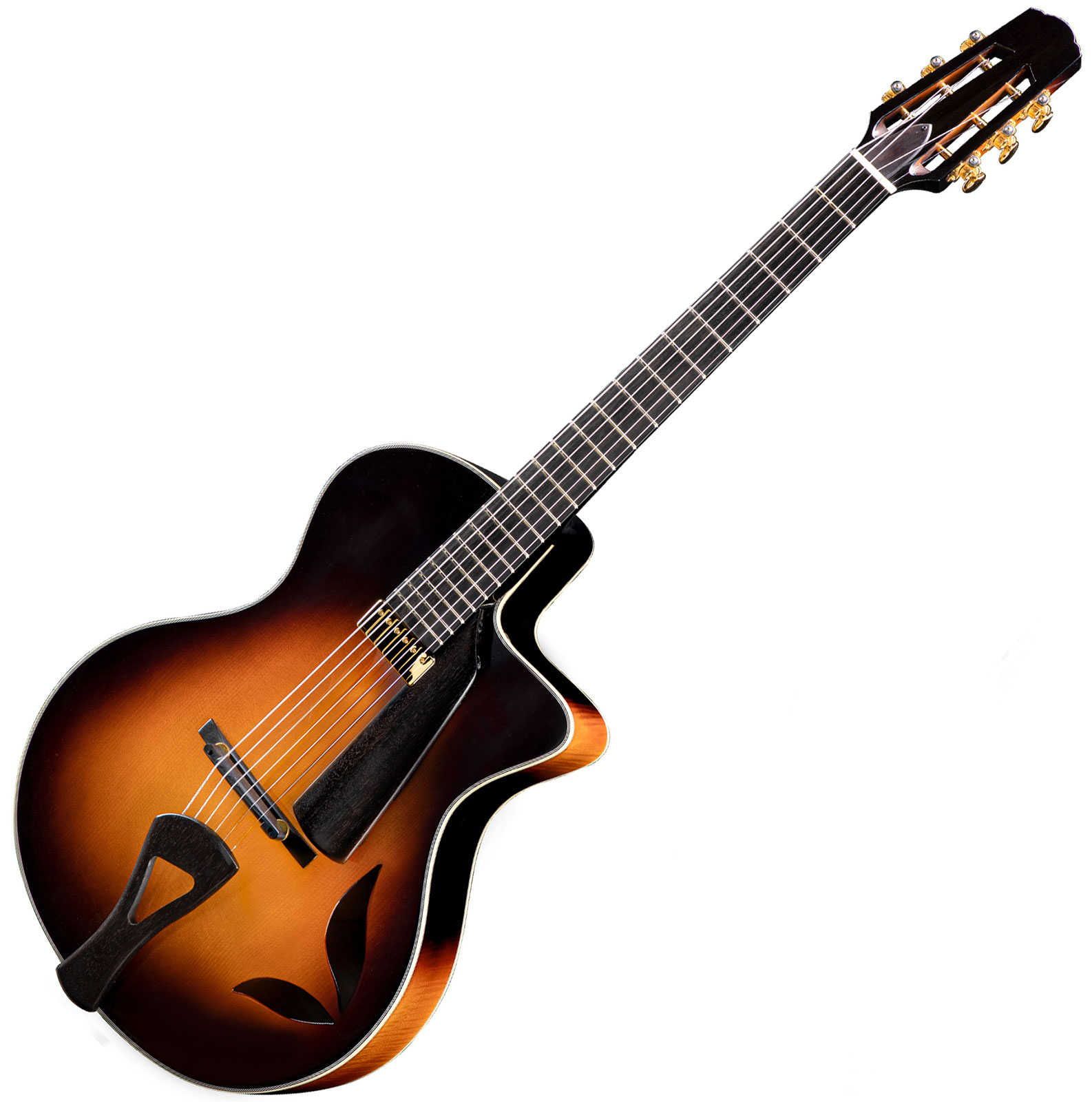 Eastman Franck Vignola Model FV880CE - sunburst Hollow-body electric ...