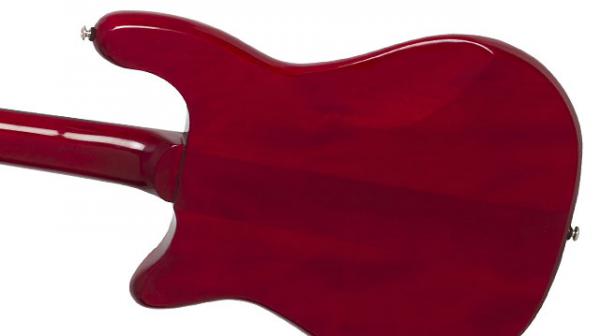 Epiphone Embassy Pro Bass - dark cherry Solid body electric bass red