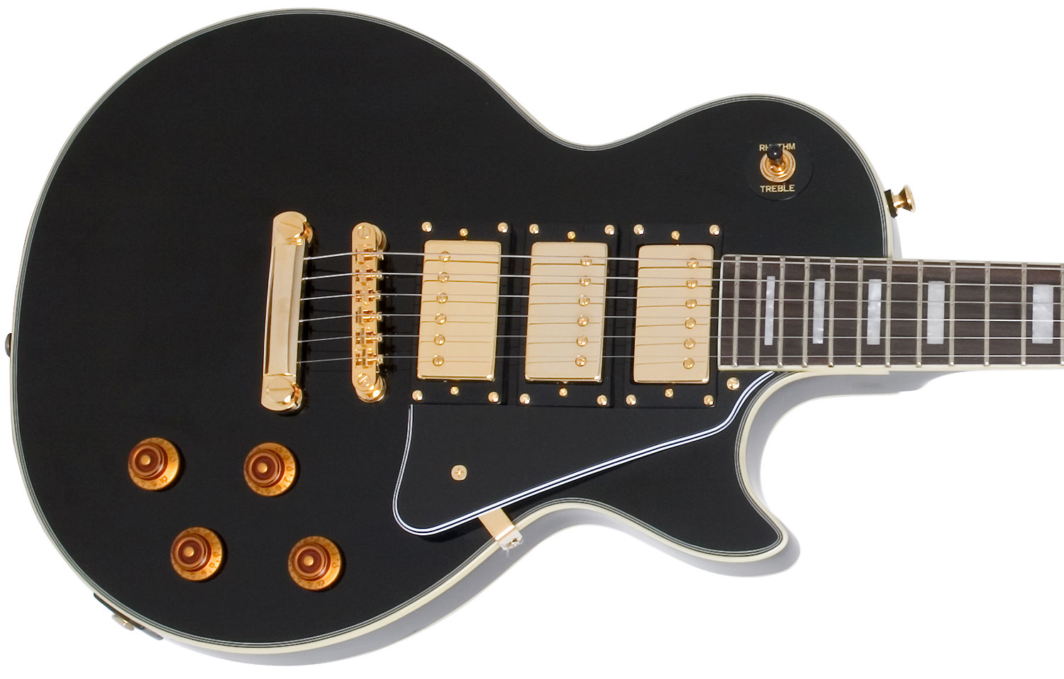 Epiphone Les Paul Black Beauty - ebony Solid body electric guitar black