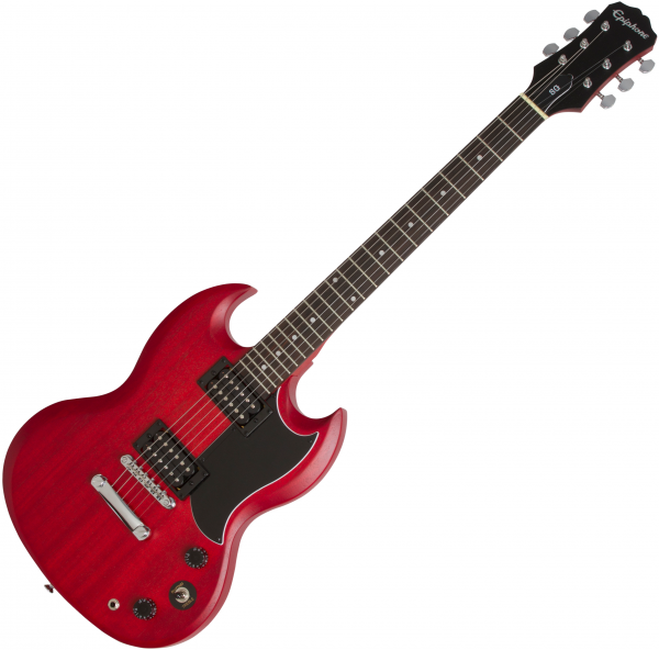 Epiphone SG-Special VE - vintage worn cherry Solid body electric guitar red