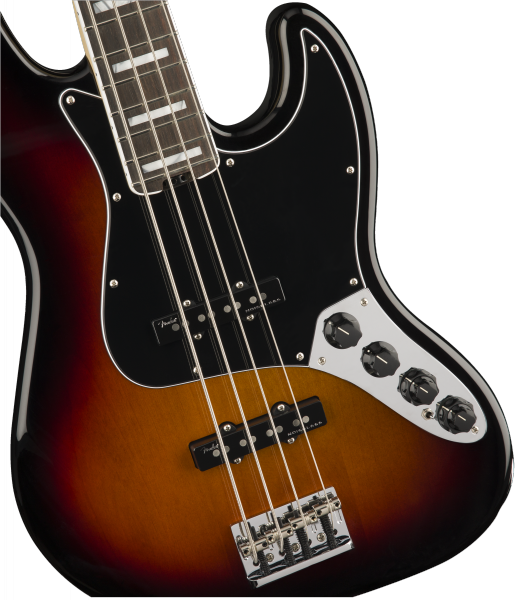 Fender American Elite Jazz Bass (USA, EB) - 3 color sunburst Solid body ...