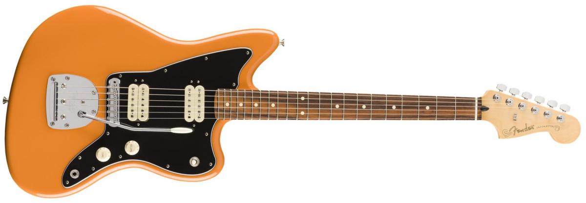Fender Player Jazzmaster (MEX, PF) - capri orange Solid body electric ...