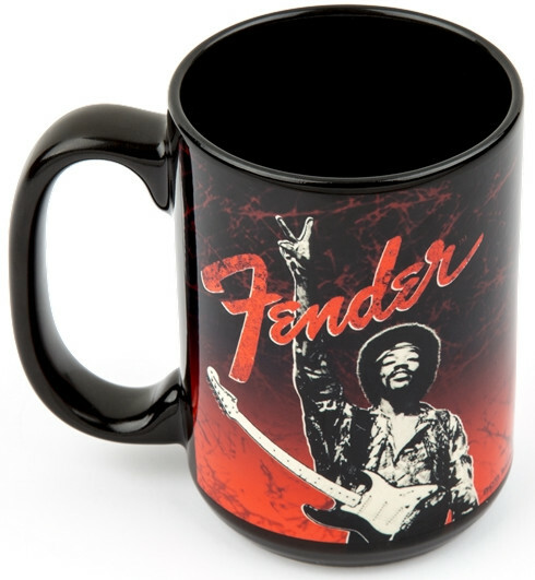 Fender Jimi Hendrix Peace Sign Mug Cup
