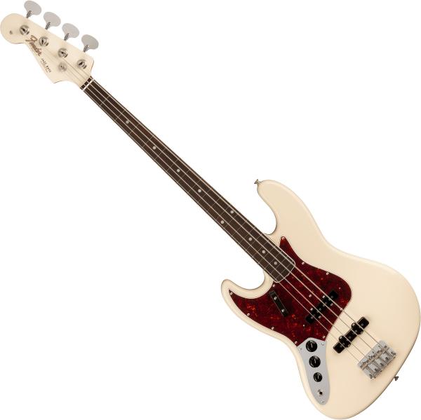 Fender American Vintage II 1966 Jazz Bass LH (USA, RW) - olympic white ...