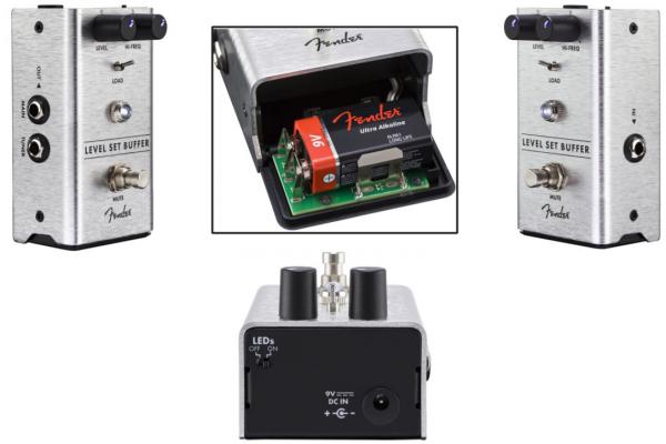 Fender Level Set Buffer Eq & enhancer effect pedal