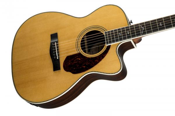 Fender PM-3 Deluxe Paramount - natural gloss Acoustic guitar & electro