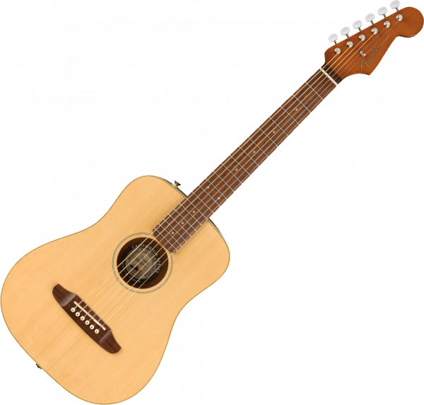 Fender Redondo Mini - naturel Travel acoustic guitar