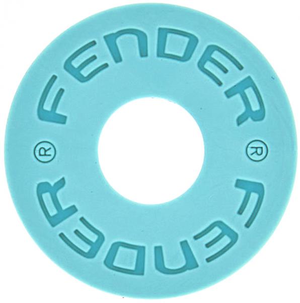 Fender Strap Blocks 4-Pack - Black & Daphne Blue Straplock