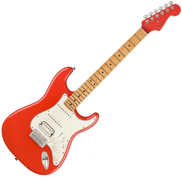 Fender Player Stratocaster HSS Ltd (MEX, MN) - fiesta red Solid body ...