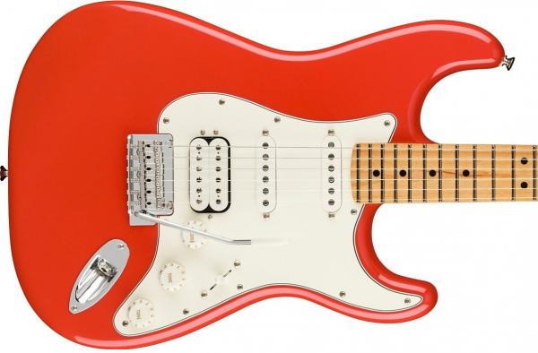 Fender Player Stratocaster HSS Ltd (MEX, MN) - fiesta red Solid body ...