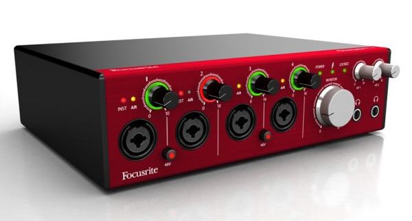 Focusrite Clarett 4 Pre Usb audio interface