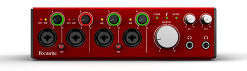 Focusrite Clarett 4 Pre Usb audio interface