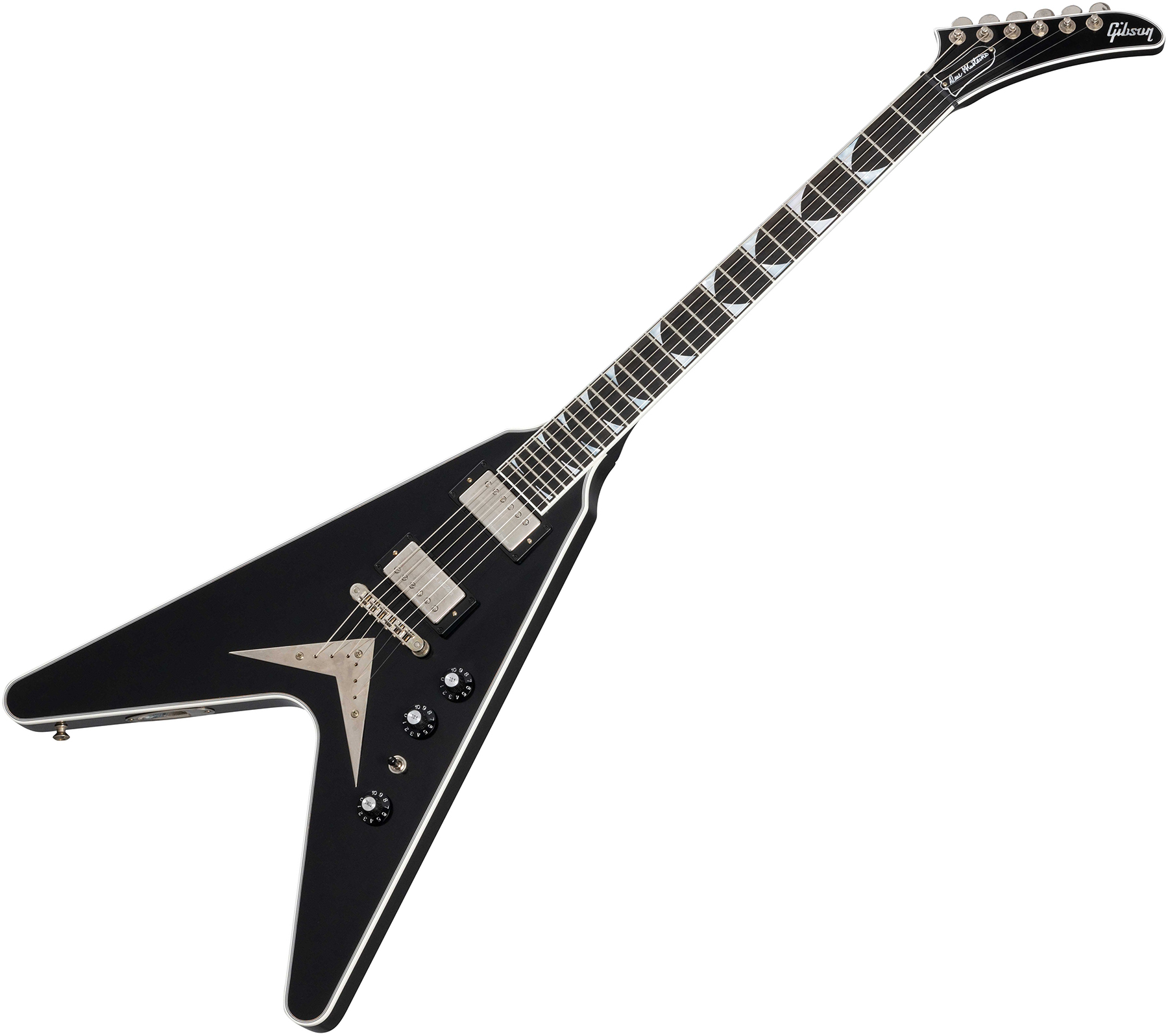 Gibson Custom Shop Dave Mustaine Flying V EXP Ltd - vos ebony Solid ...