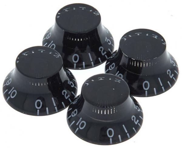 Gibson Top Hat Knobs 4-Pack - Vintage Gold Control knob