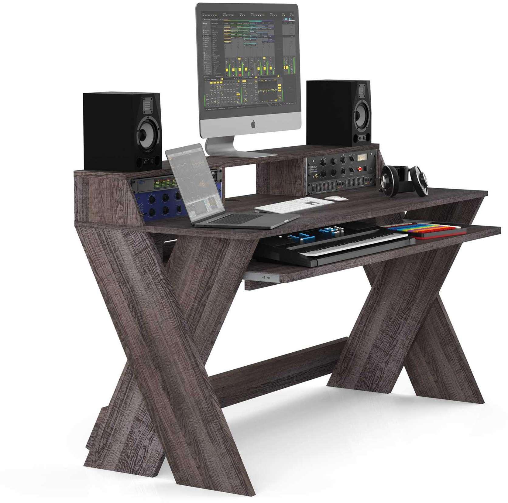 Glorious Sound Desk Pro Walnut Furniture for studio