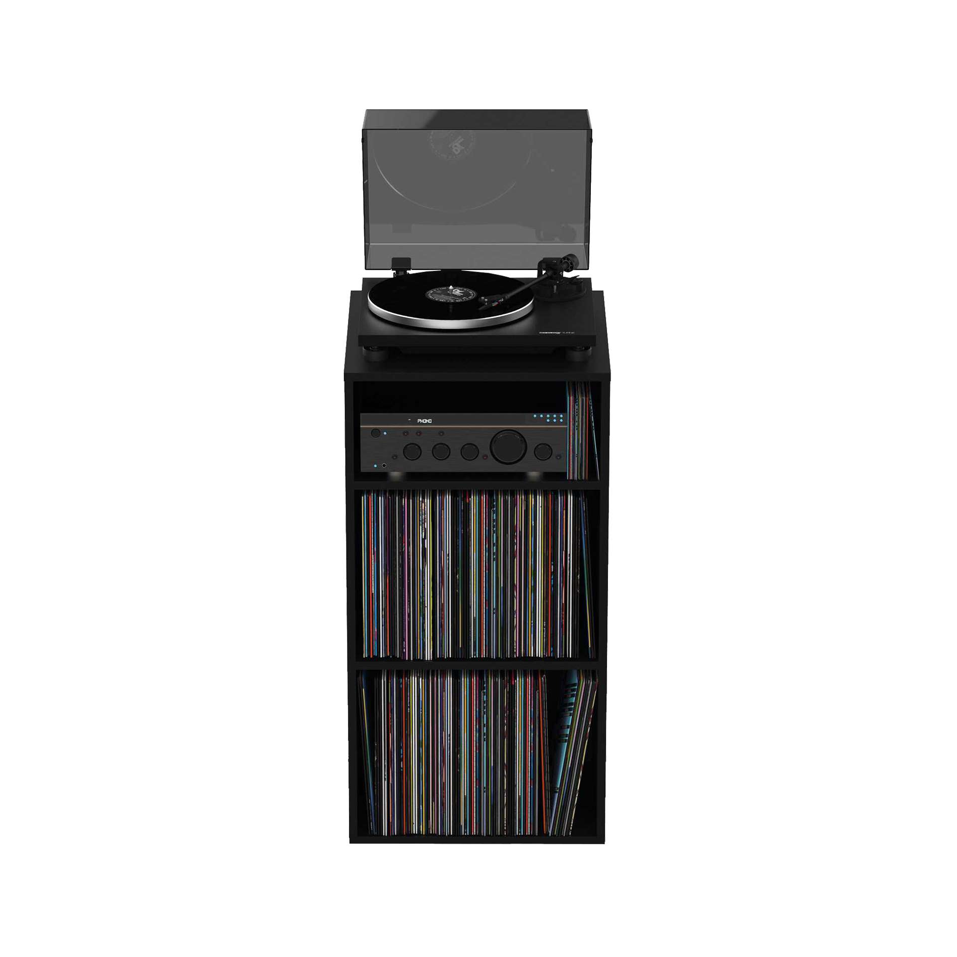 Glorious Modular Mix Rack Black Dj storage