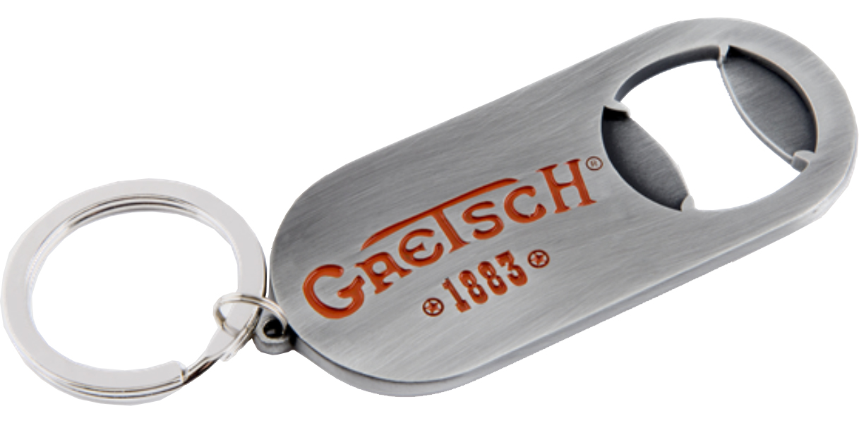 Gretsch Keychain Bottle Opener Key ring pendant