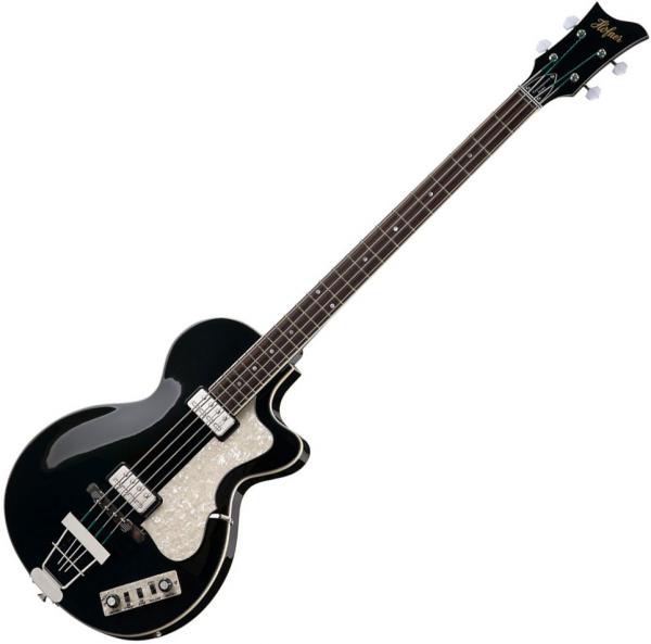 Hofner Club Bass CT - black Semi & hollow-body electric bass black