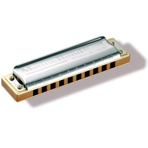 Hohner Marine Band Deluxe 2005-20 en Do Chromatic harmonica