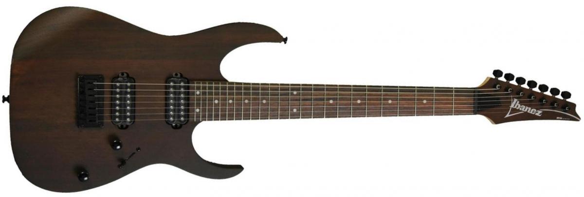 Ibanez RG7421 WNF Standard - walnut flat Solid body electric guitar brown