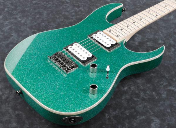 Ibanez RG421MSP TSP Standard - turquoise sparkle Solid body electric ...