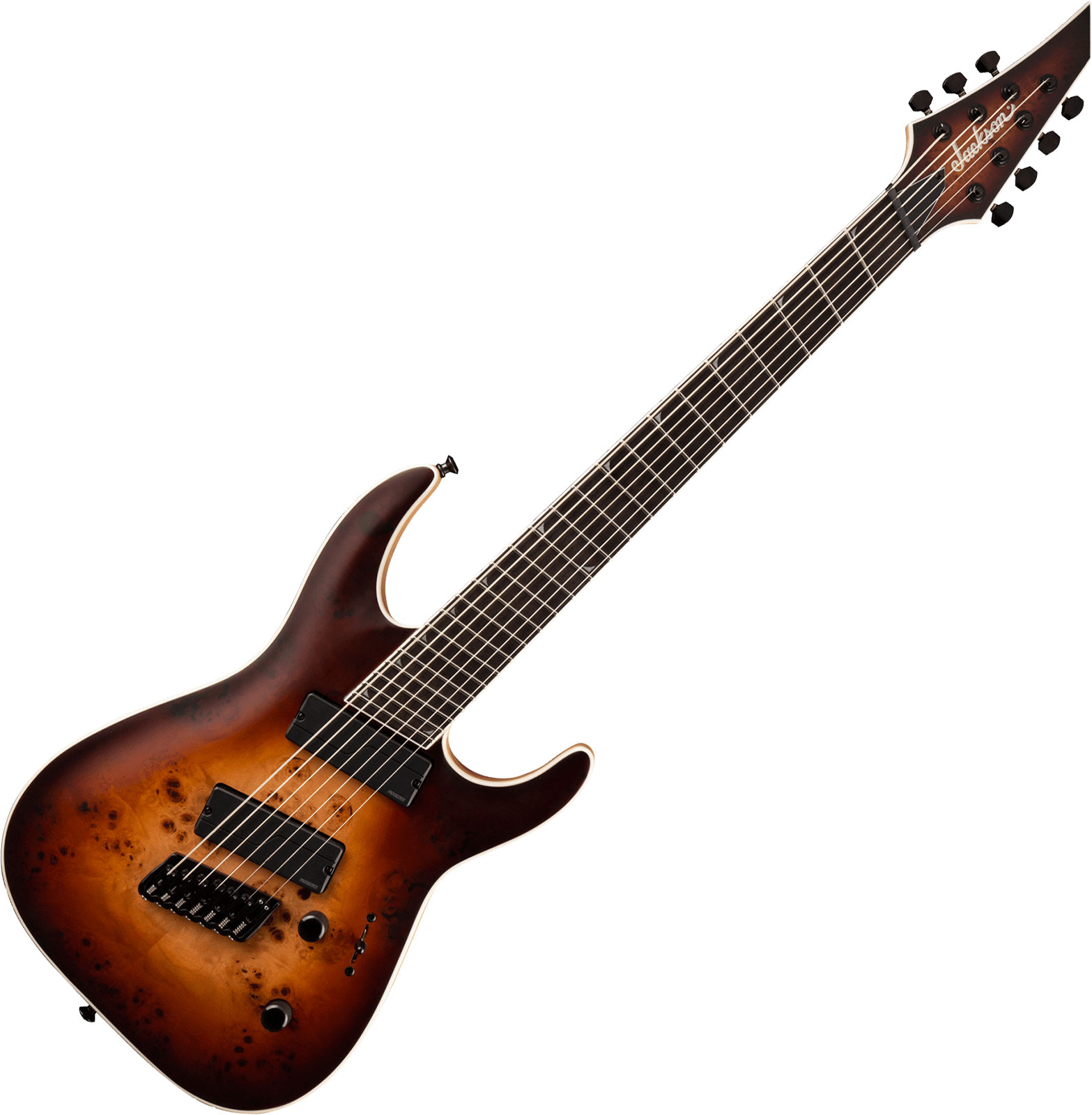 Jackson Concept Series Soloist SLAT7P HT MS - satin bourbon burst Multi ...