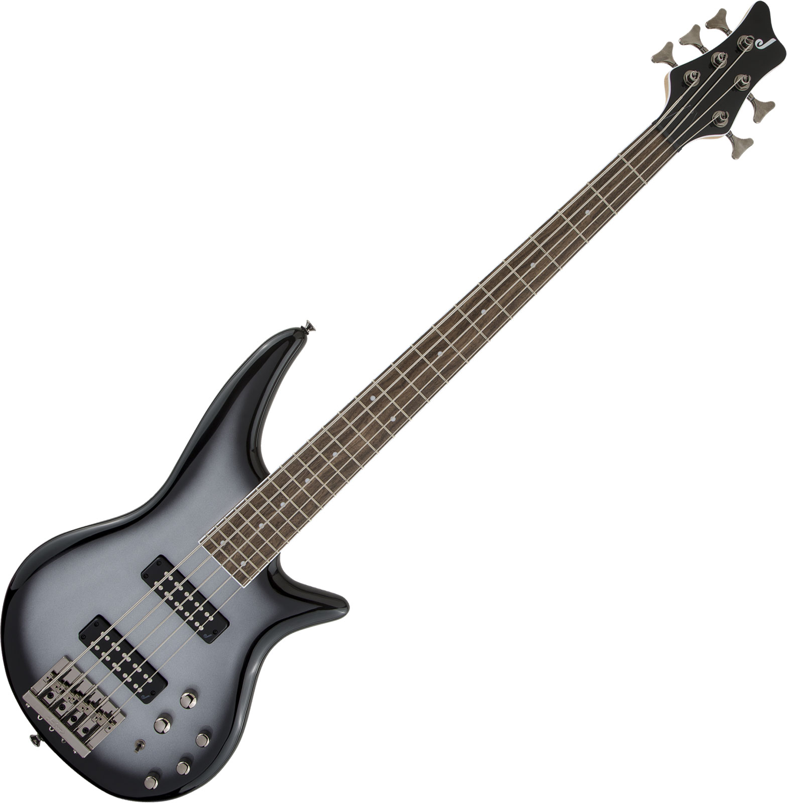 Jackson Spectra Bass JS3V - silverburst Solid body electric bass grey