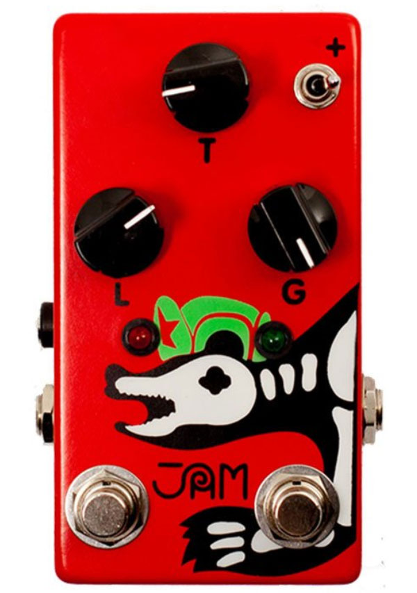 Jam Red Muck mk.2 Fuzz Overdrive, distortion & fuzz effect pedal