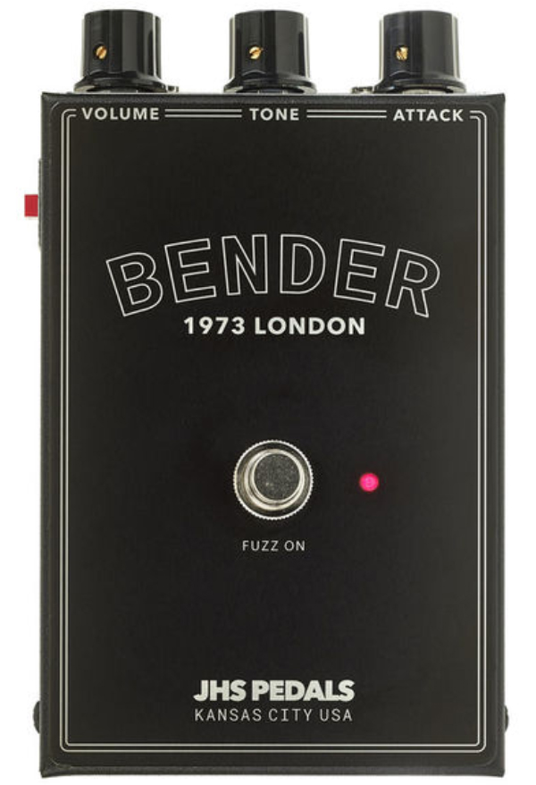 Jhs Legends of Fuzz Bender Overdrive, distortion & fuzz effect pedal
