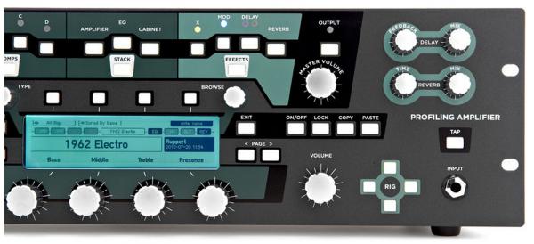 Kemper Profiler Rack Electric guitar preamp in rack