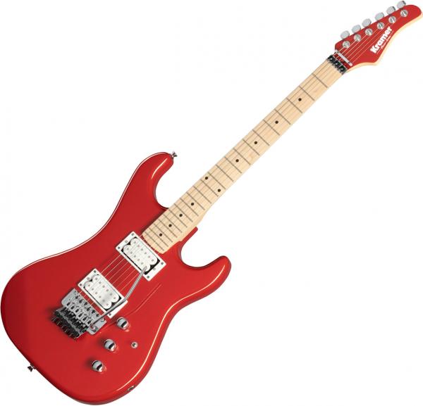 Kramer Pacer Classic - scarlet red metallic Solid body electric guitar red