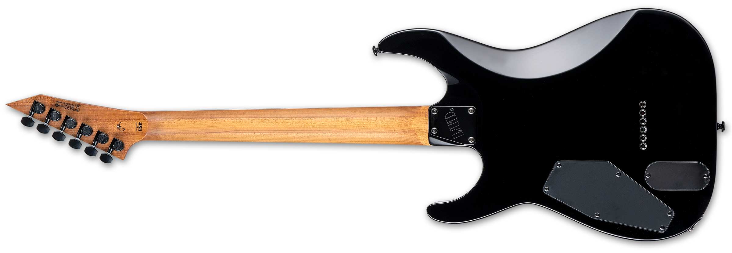 Ltd Josh Middleton JM-II - black shadow burst Double cut electric guitar