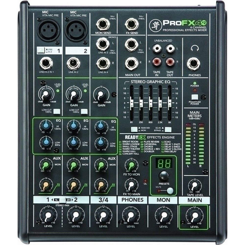 Mackie PROFX4 V2 Analog mixing desk