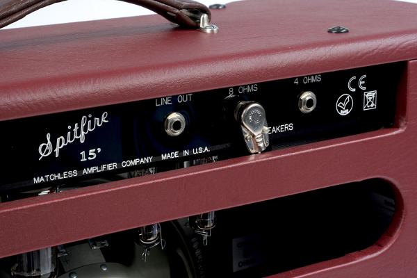 Matchless Spitfire 15 112 - Burgundy/Gold Electric guitar combo amp