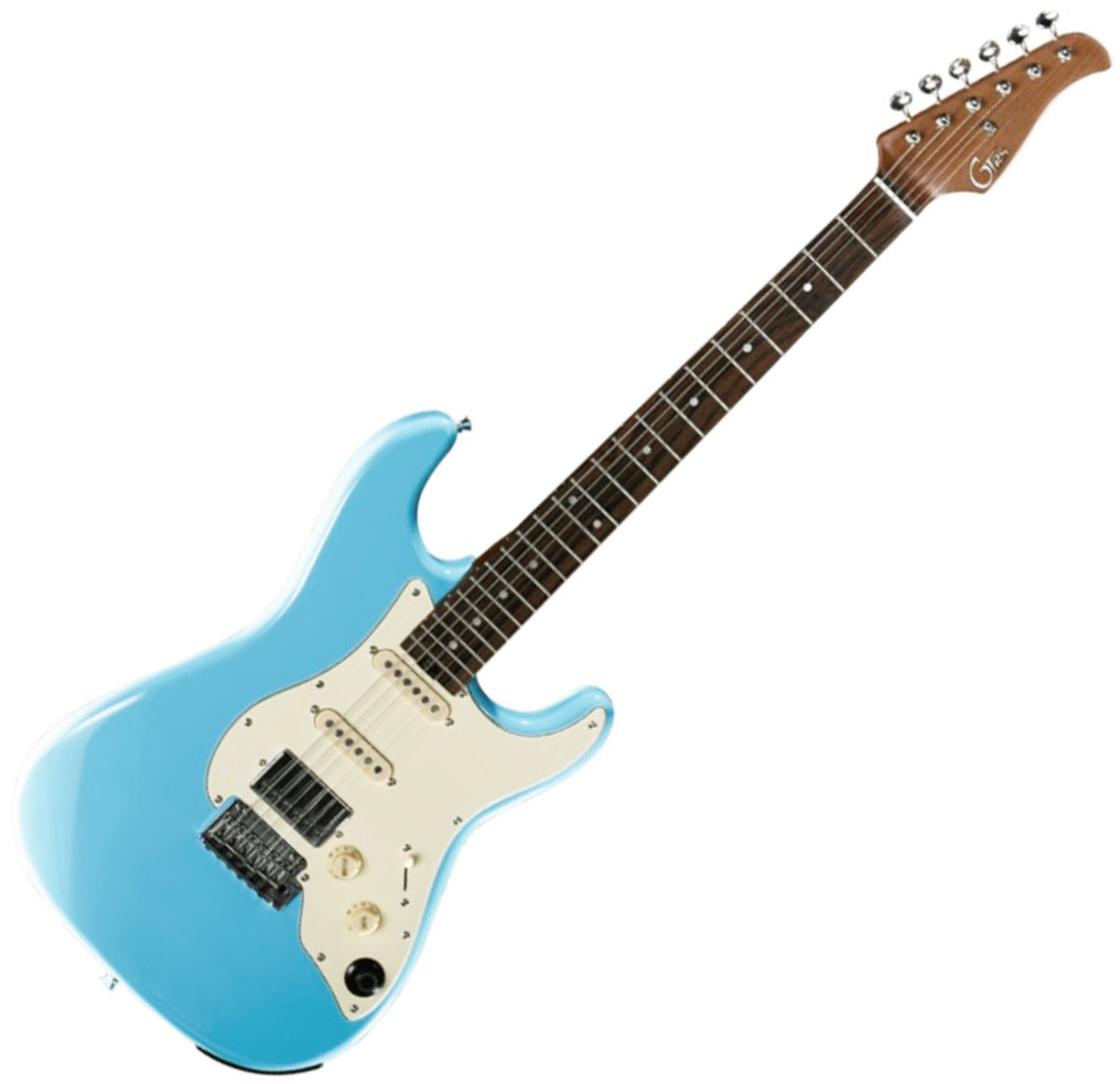 Mooer GTRS S800 Intelligent Guitar - sonic blue Modeling guitar blue