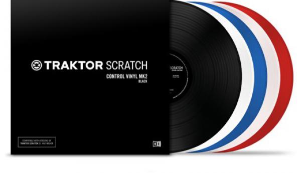 Native instruments Traktor Scratch Vinyl Blue MK2 Control vinyl