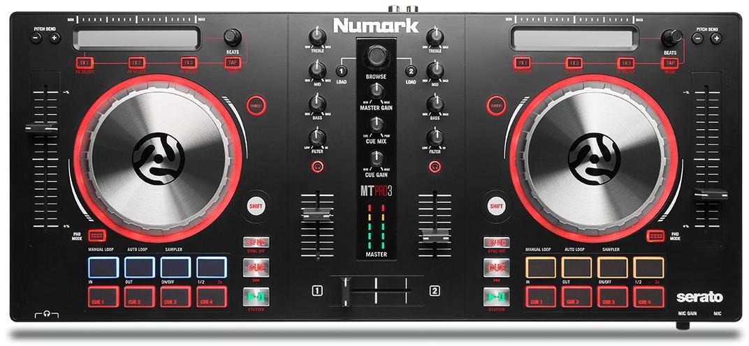 Numark Mixtrack Pro DJ Controller And Lightwave Powered